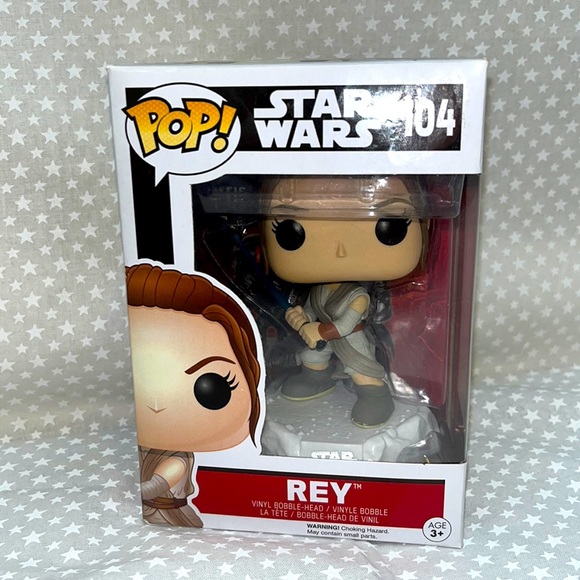Funko | Toys | Nib Rey Funko Pop Bobble Head | Poshmark